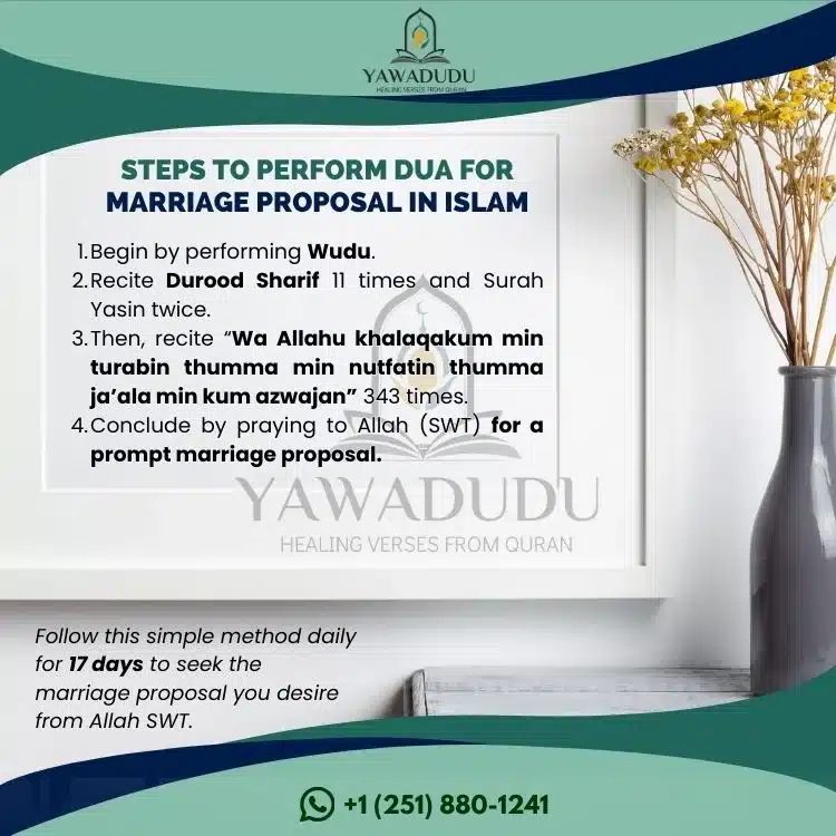 Powerful Dua for marriage proposal in Islam (Dua for Rishta)